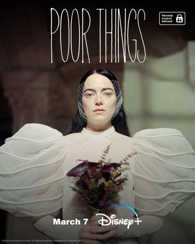Poor Things は今週Disney+に登場します