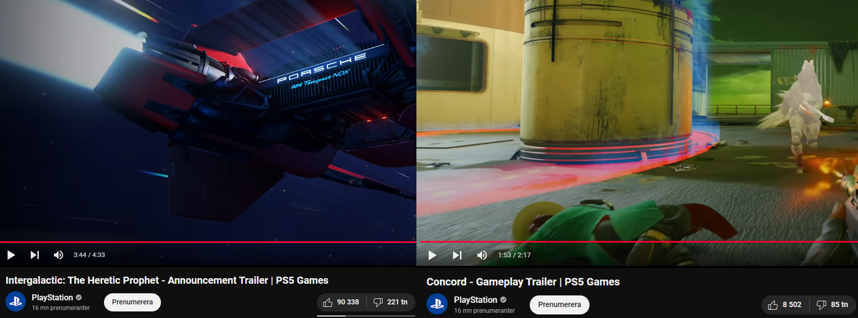 Intergalactic: The Heretic Prophet Youtube の嫌いな言葉に溺れる