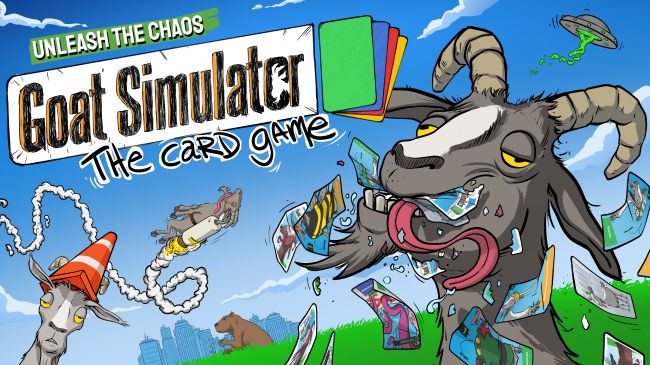 Goat Simulator: The Card GameのKickstarterキャンペーンが開催中 - Goat Simulator 3 ...