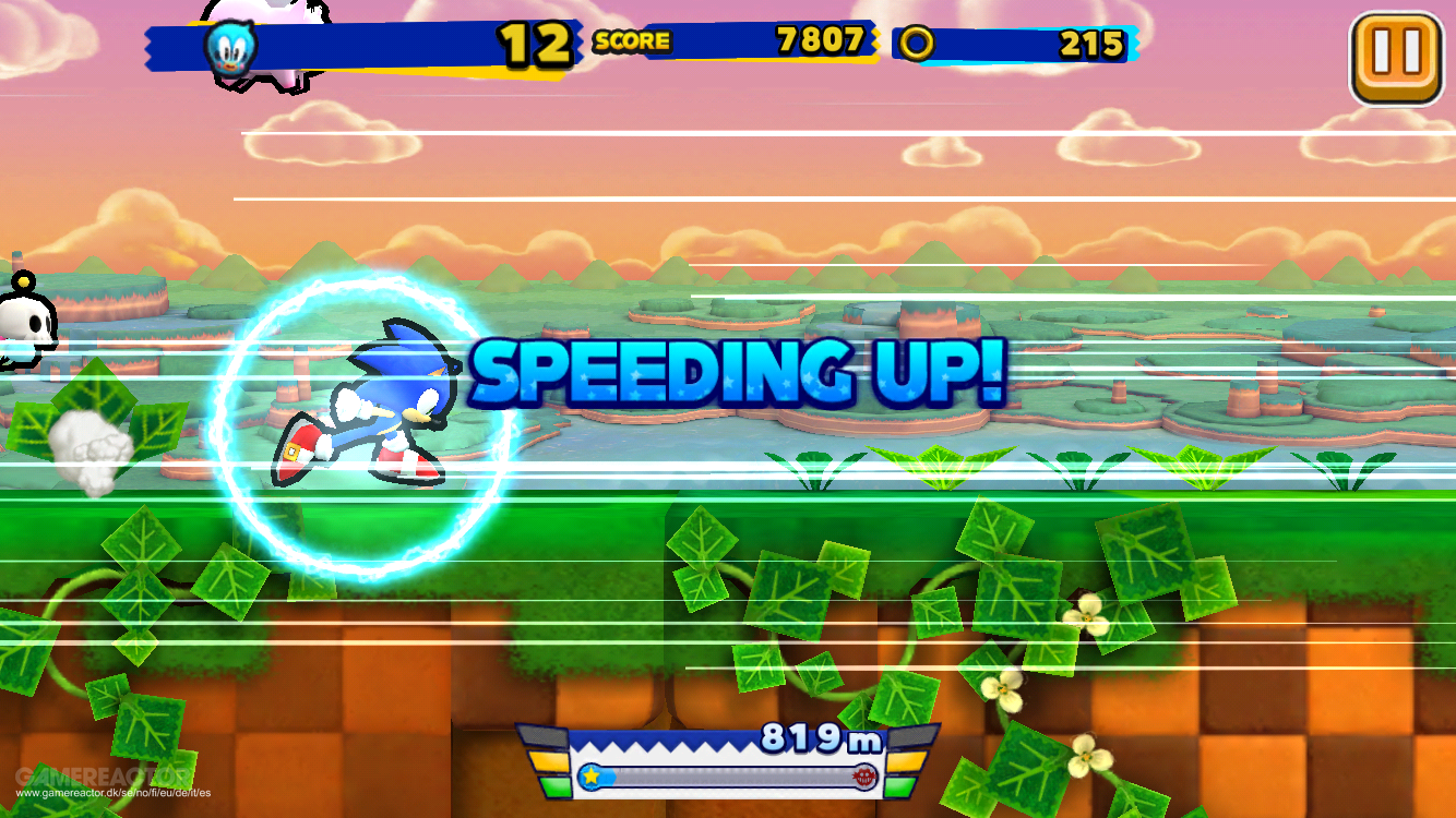 Sonic Runners - Gamereactor JP