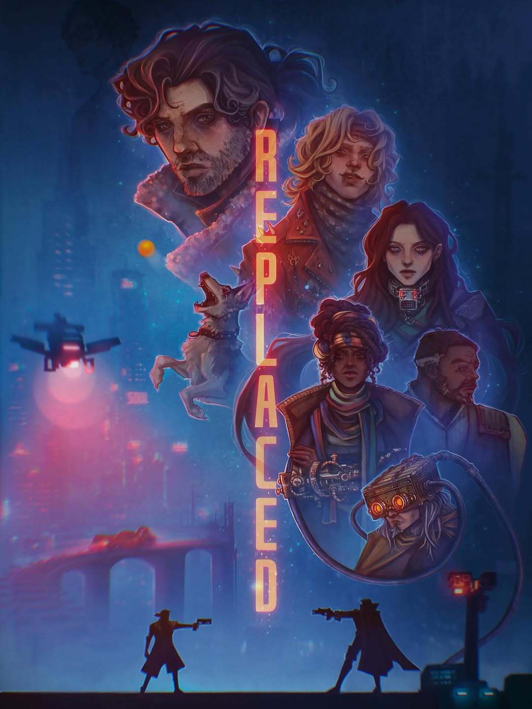 レトロフューチャリスティックでピクセル化されたアドベンチャーゲームReplaced は3月にリリースされます