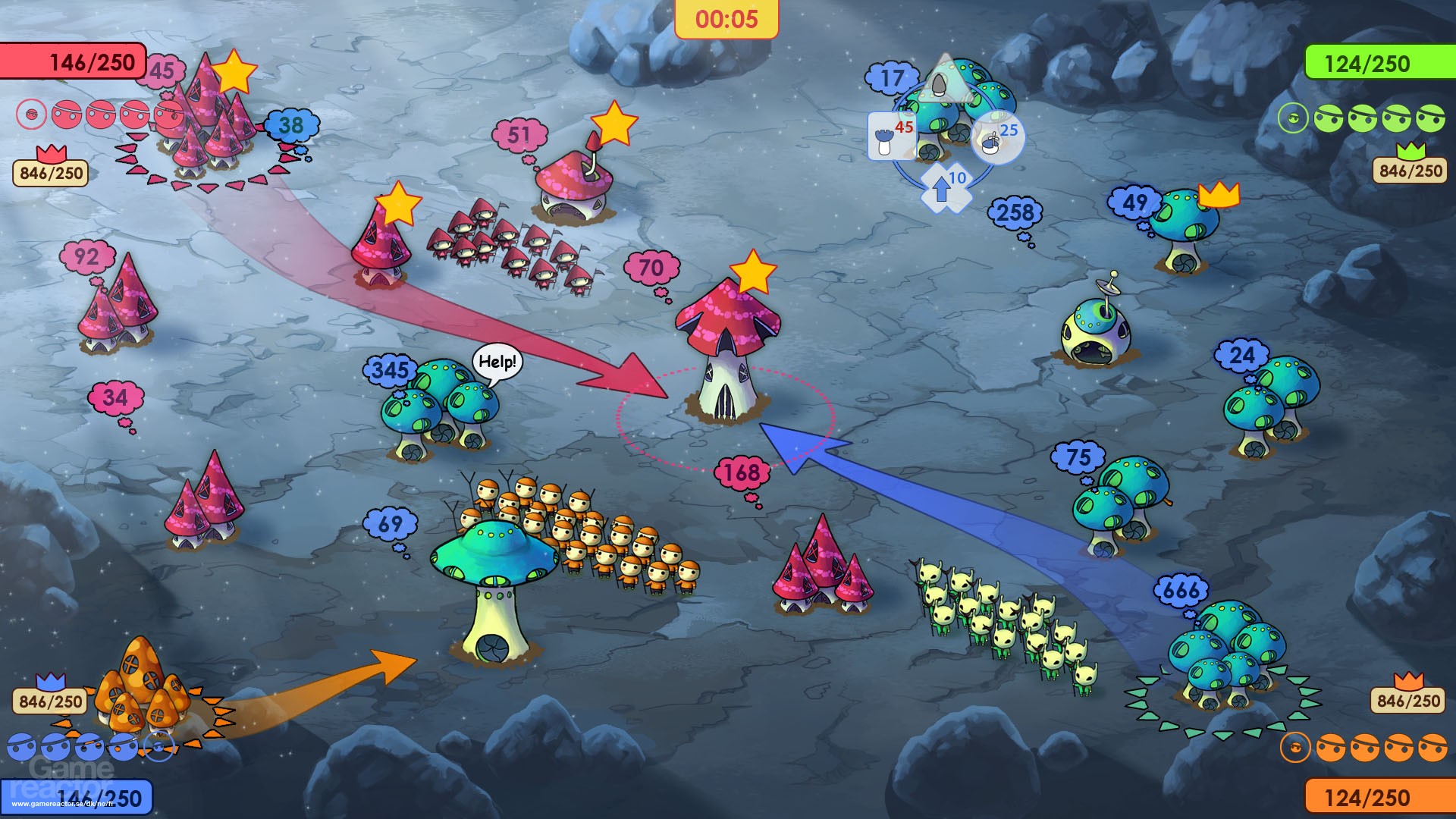 Mushroom Wars - Gamereactor JP