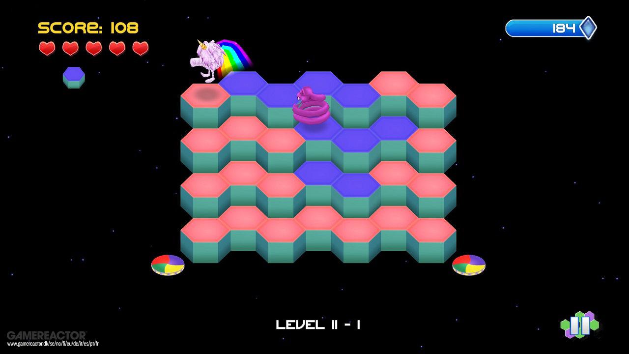 Q*Bert Rebooted - Gamereactor JP