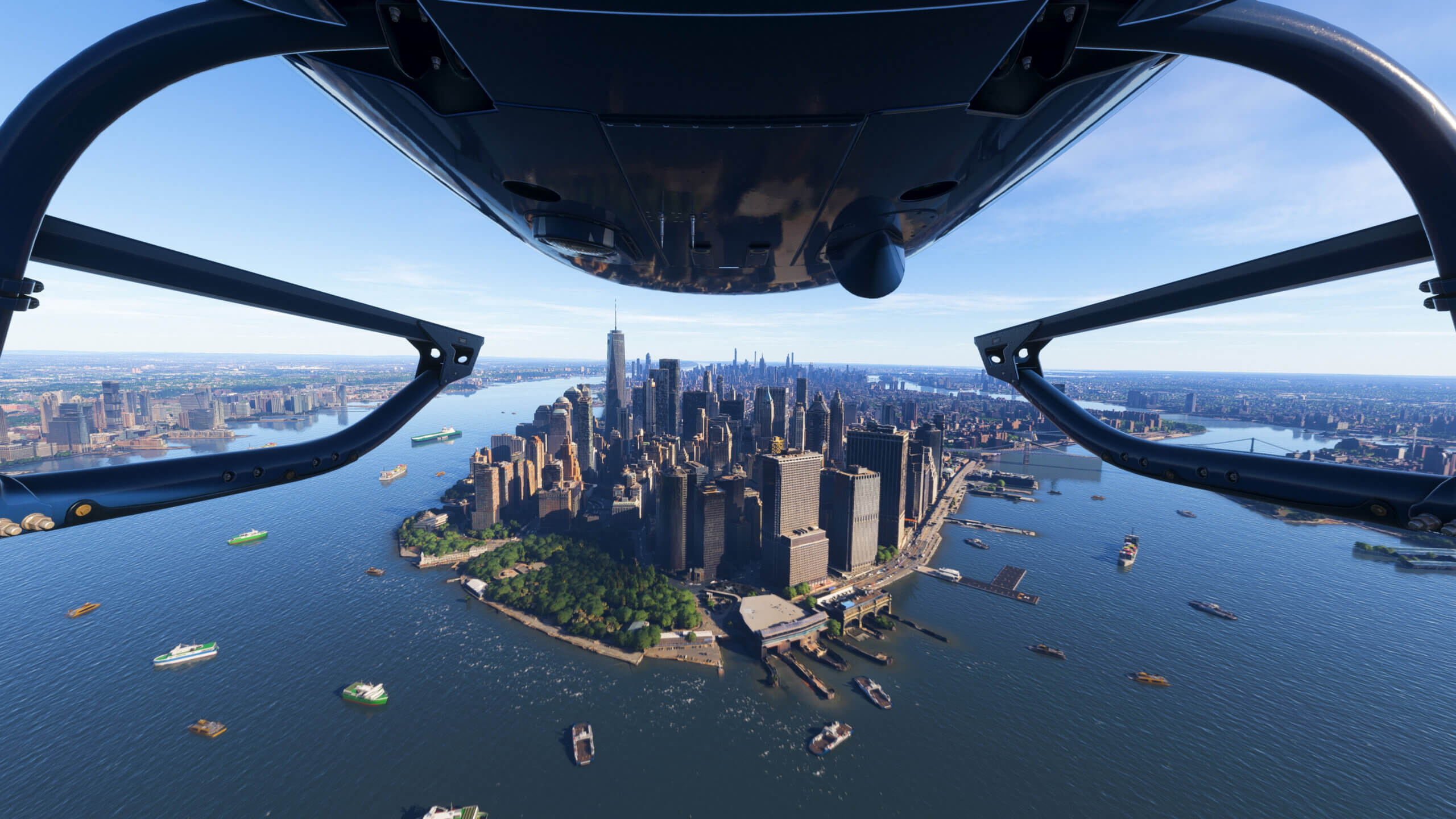マンハッタンなどがMicrosoft Flight Simulatorで輝きを増す - Microsoft Flight Simulator 2024 - Gamereactor