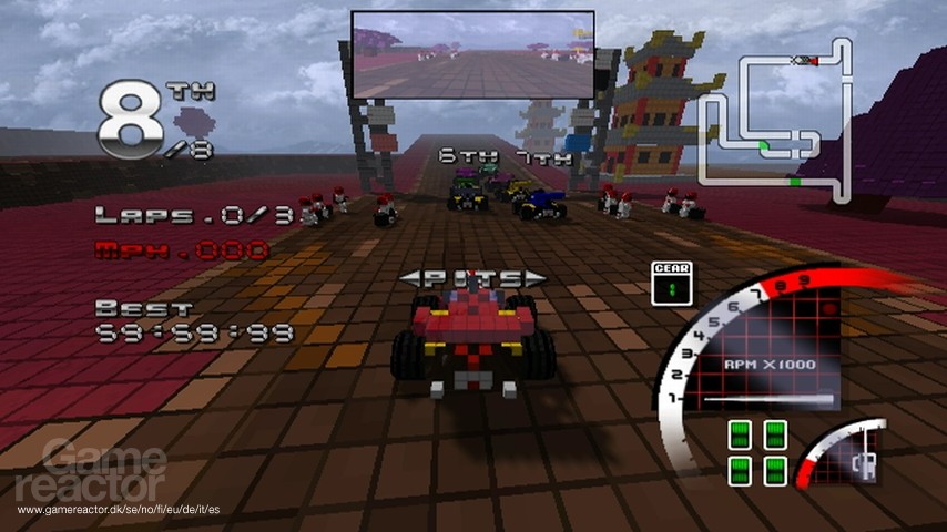 3D Pixel Racing - Gamereactor JP