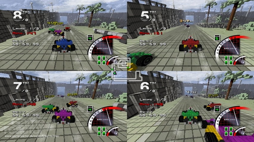 3D Pixel Racing - Gamereactor JP