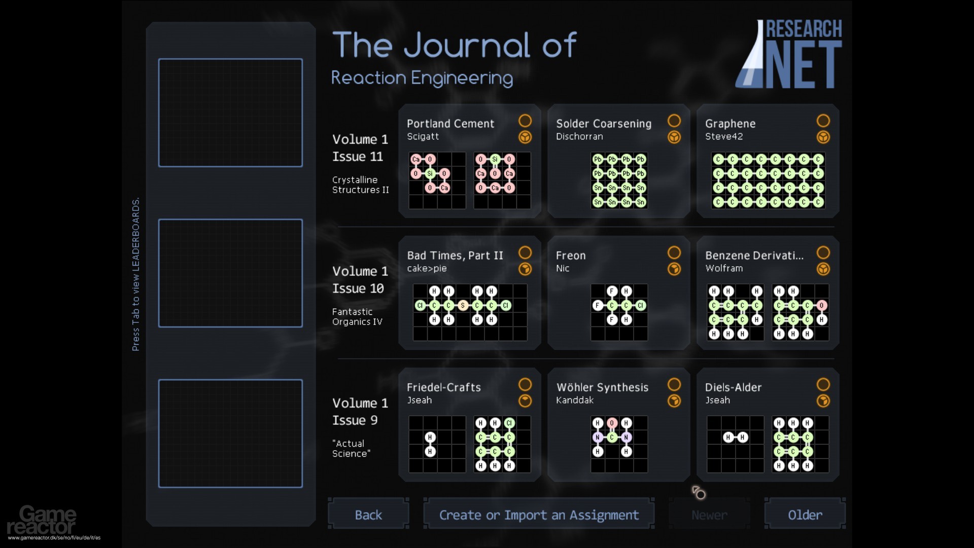Spacechem - Gamereactor JP