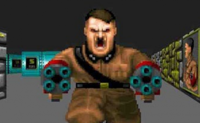 Wolfenstein がテレビ用にロックされ、ロードされています