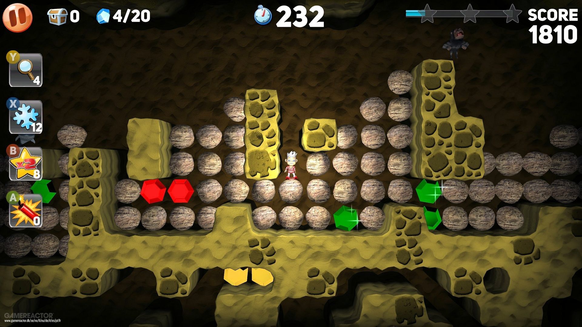 Boulder Dash Deluxe - Gamereactor JP