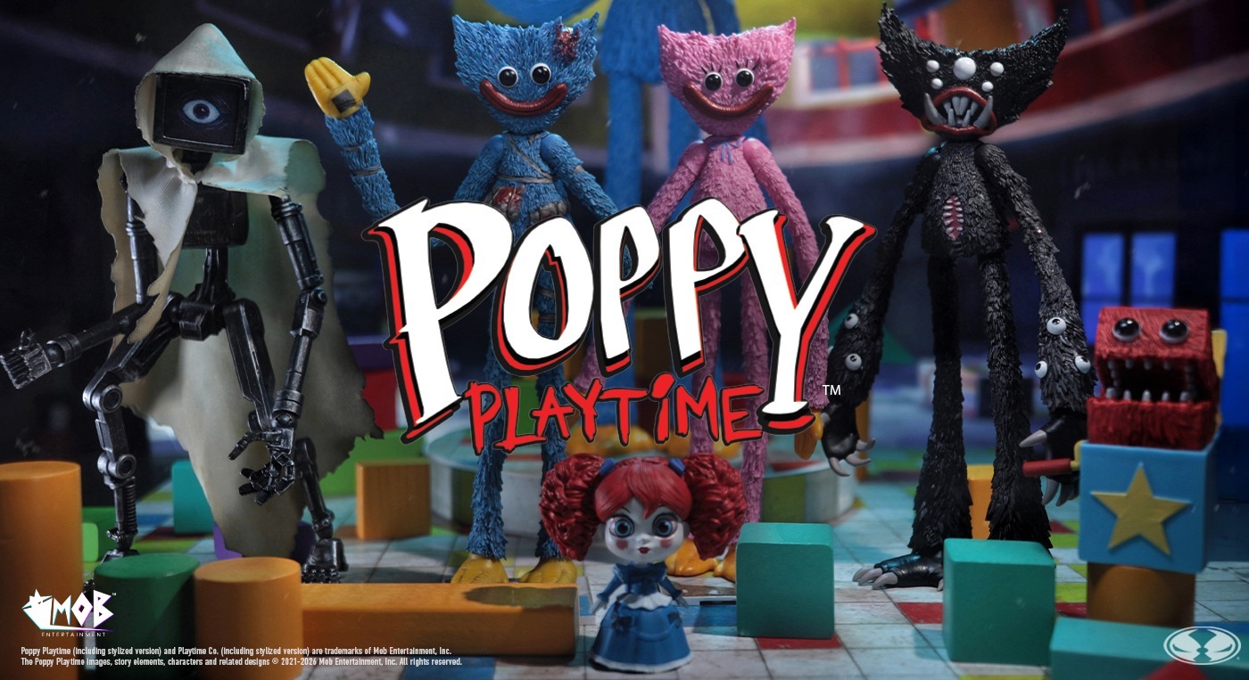 Poppy Playtime アクションフィギュアのラインナップが発表されています
