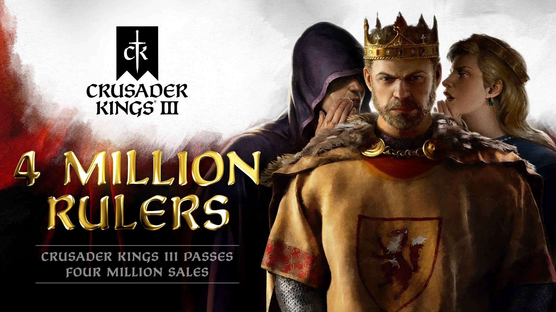 Crusader Kings III 販売台数が 400 万台を突破
