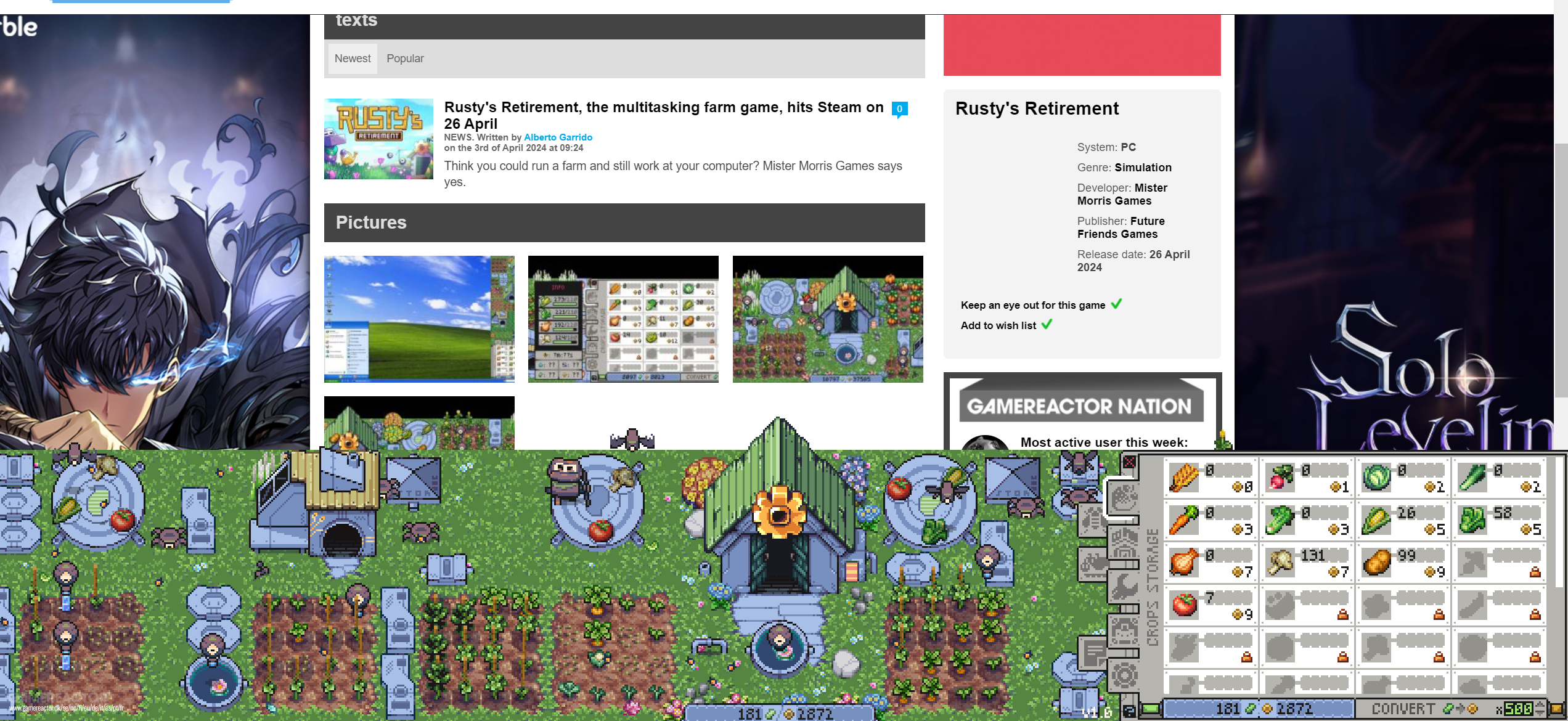 Rusty's Retirement レビュー - Gamereactor