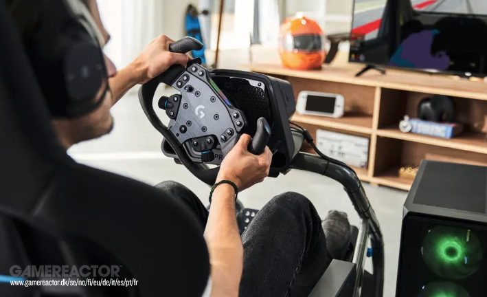 Logitech RS Track Wheel + RS Wheel Hub