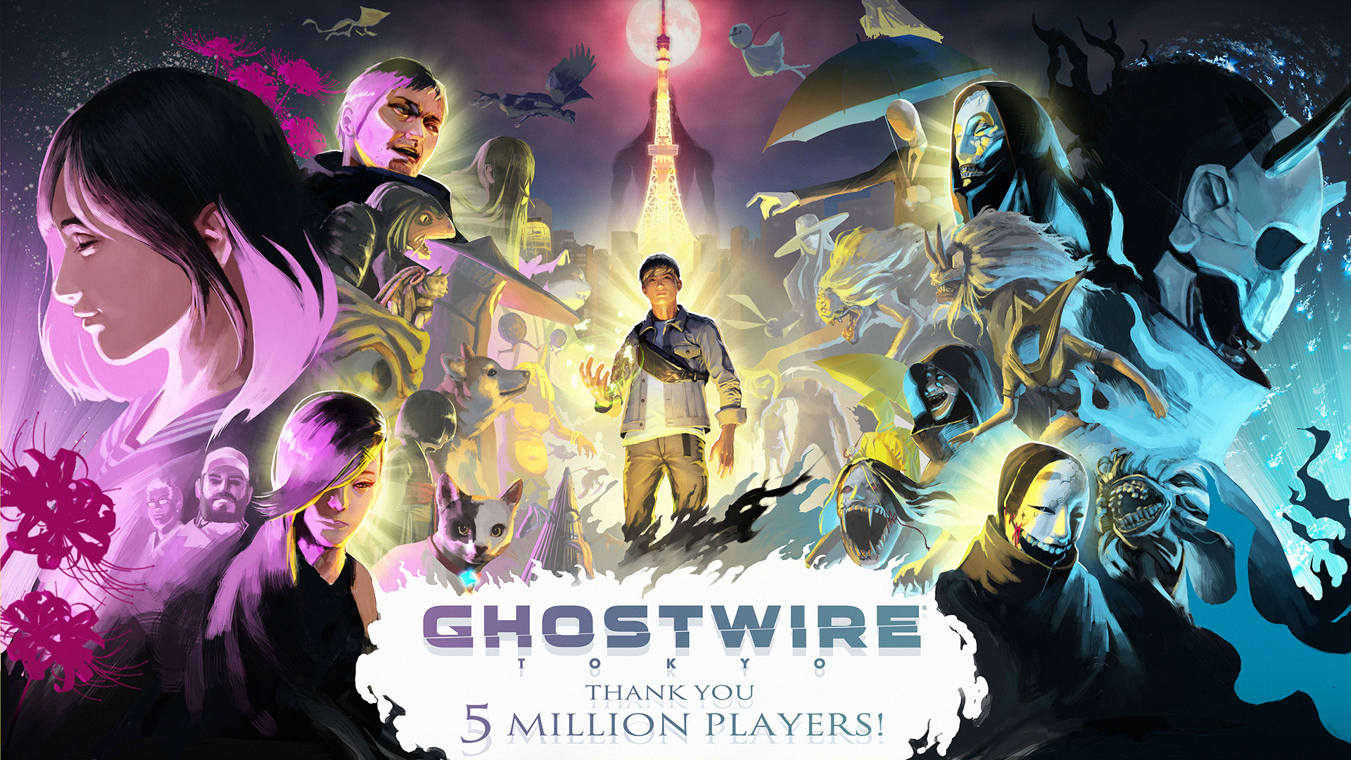 Ghostwire Tokyo のプレイヤー数は 500 万人を超えています