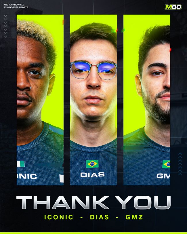 M80 が Rainbow Six: Siege チームの大半を撃墜