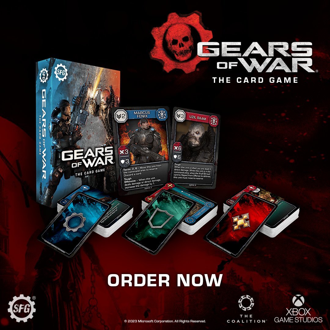 Gears of War: The Card Game がリリースされました - - Gamereactor