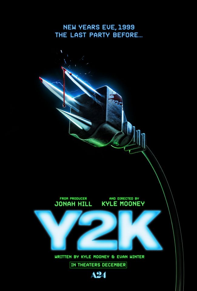 A24の新作ホラーコメディの予告編が公開 Y2K